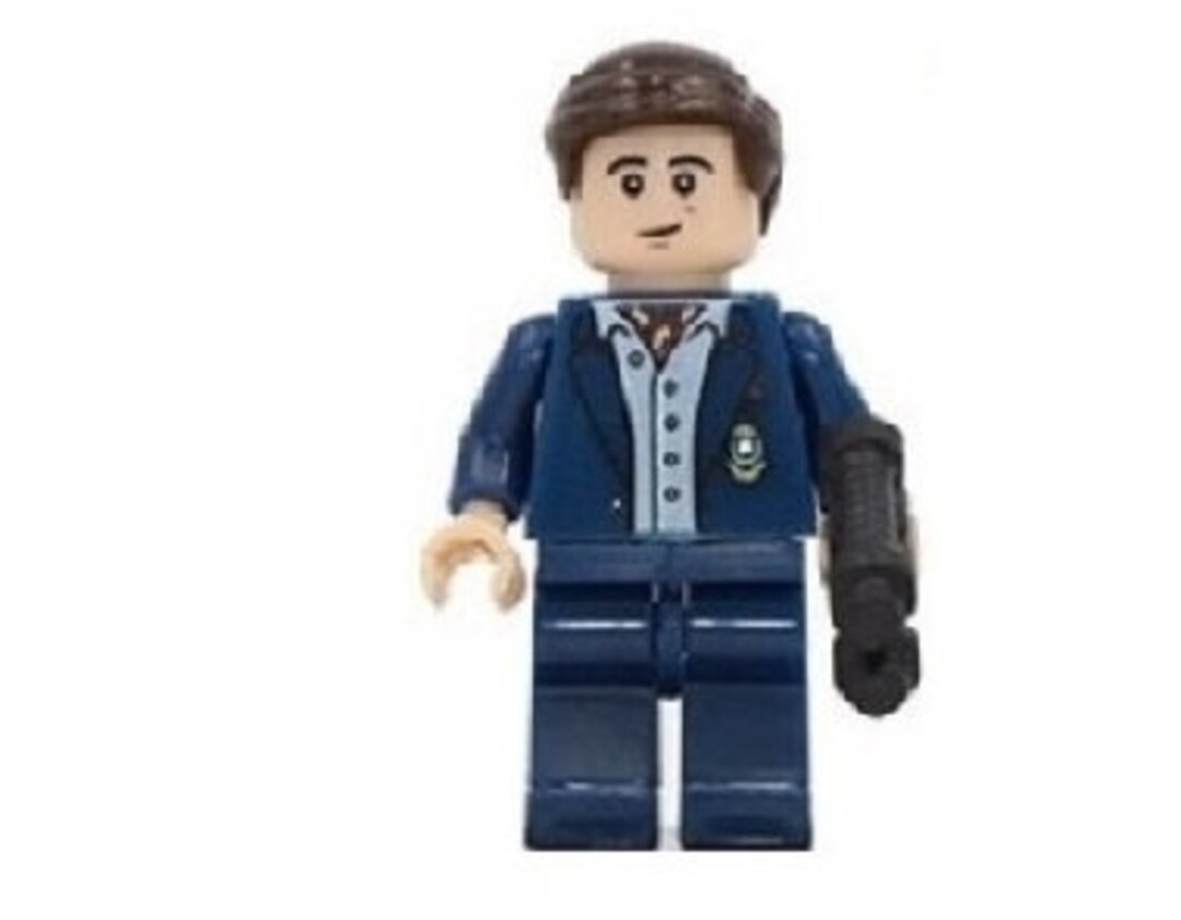 Custom Bruce Wayne Minifigure. Printed on LEGO Parts - Etsy