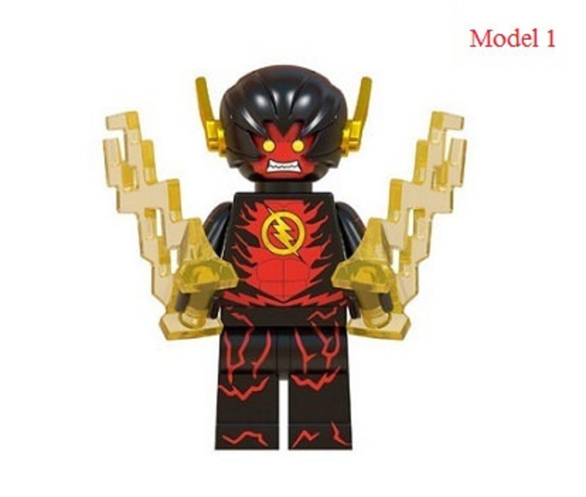 Custom Flash Ray Velocity Minifigure. Printed on LEGO - Etsy