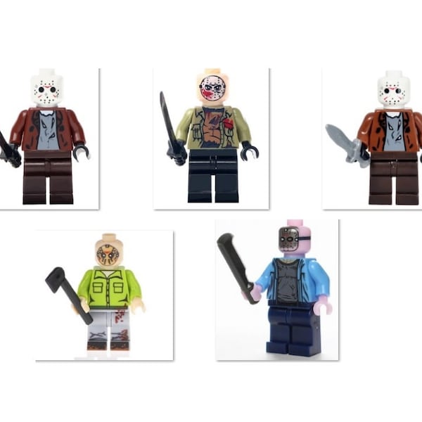 Jason Voorhees Legos - Etsy