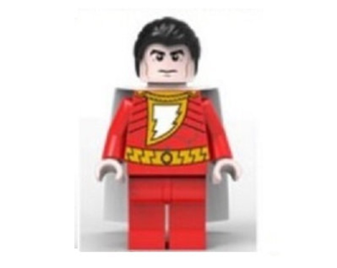 Custom Shazam Minifigure - Etsy