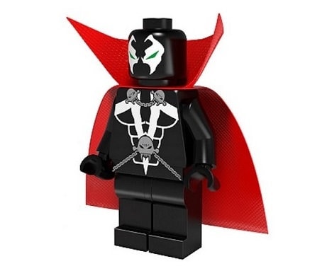 Custom Spawn Minifigure. Printed on LEGO Parts - Etsy
