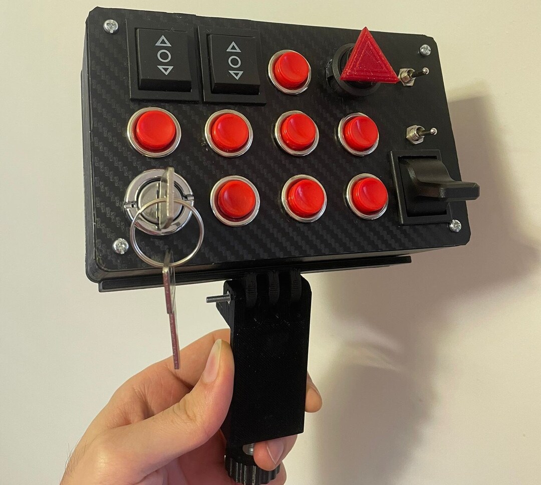 Professional Sim Racing Button Box for G29, G27, G25, DFGT G920, G923 ...