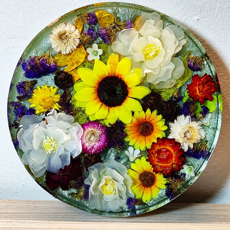 Resin Flower Bouquet - Etsy