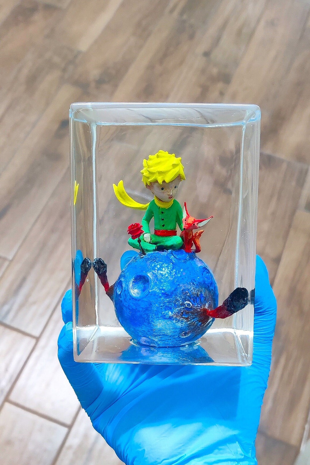 Resin Diorama, Little Prince Miniature, Resin Sculpture, Epoxy Resin ...