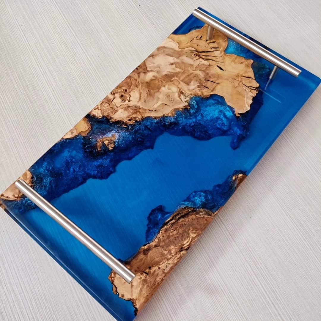 Resin Tray, Resin Art, Resin Cutting Board, Resin Chopping Board, Epoxy ...