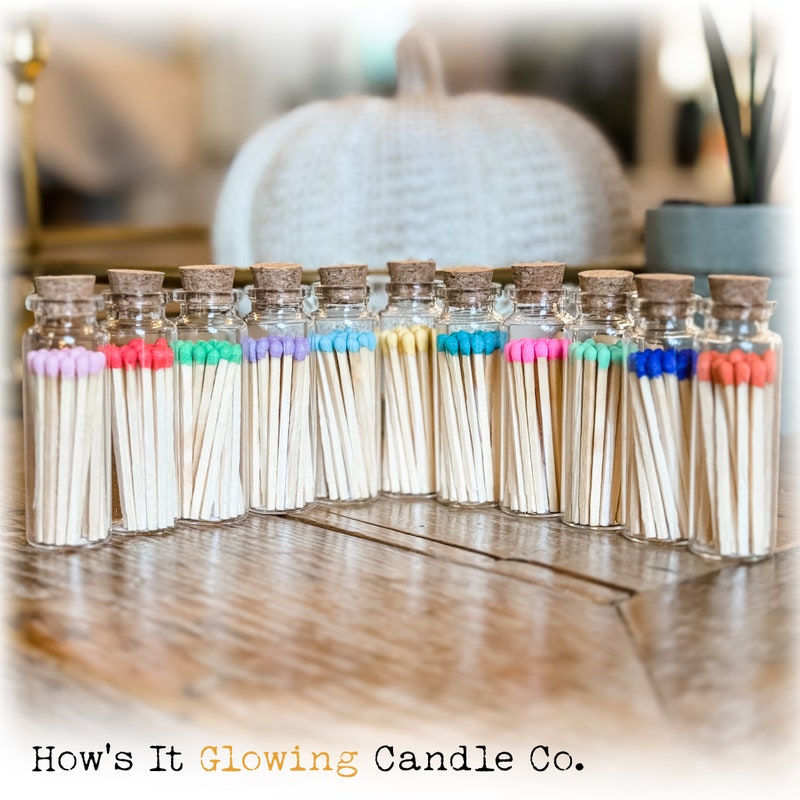 Colored Matches - Etsy