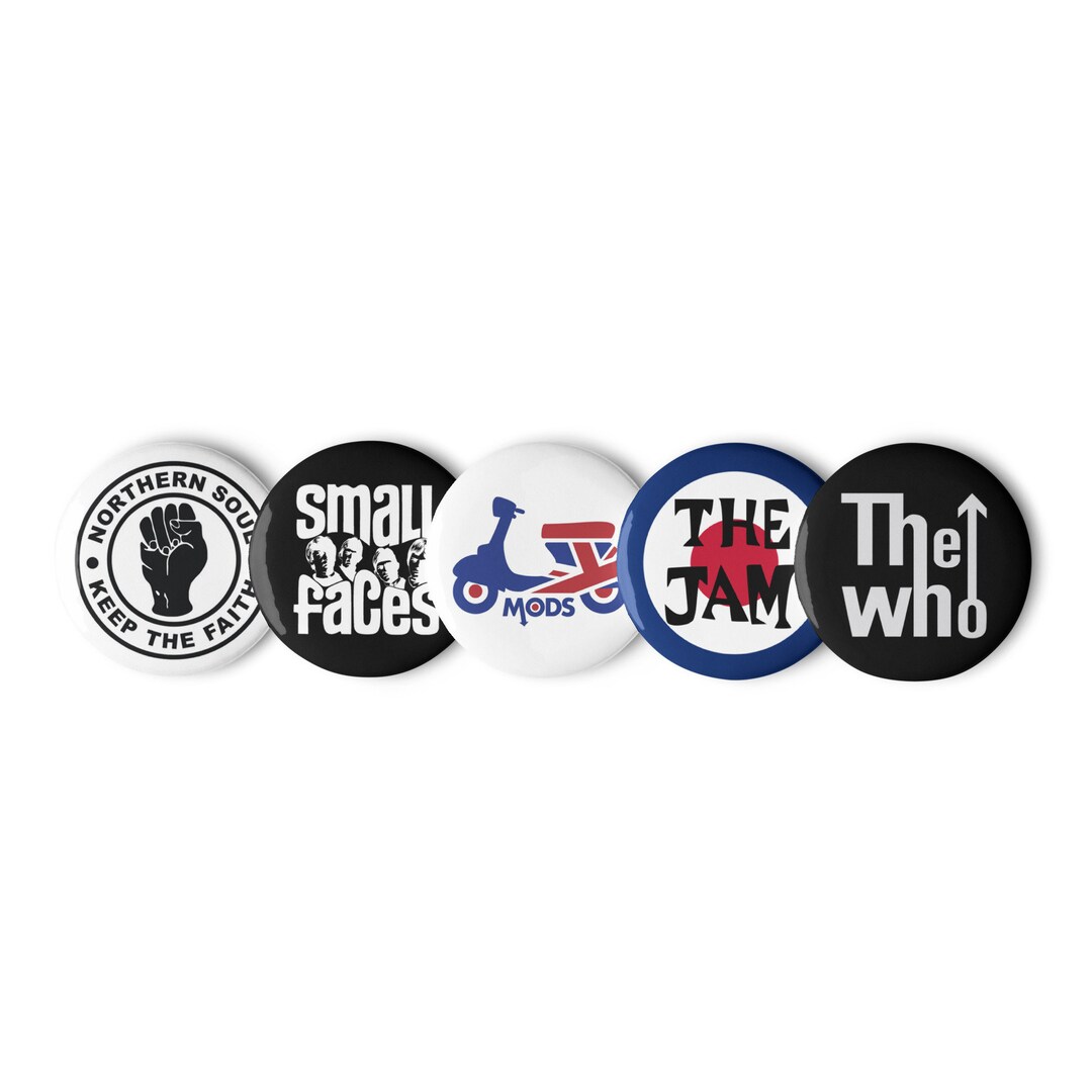 Mod Pin Buttons - Etsy