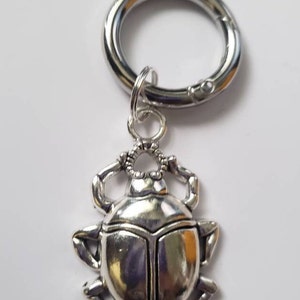 Pair of Silver Scarab Beetle Metal Grunge Boot Charm - Etsy