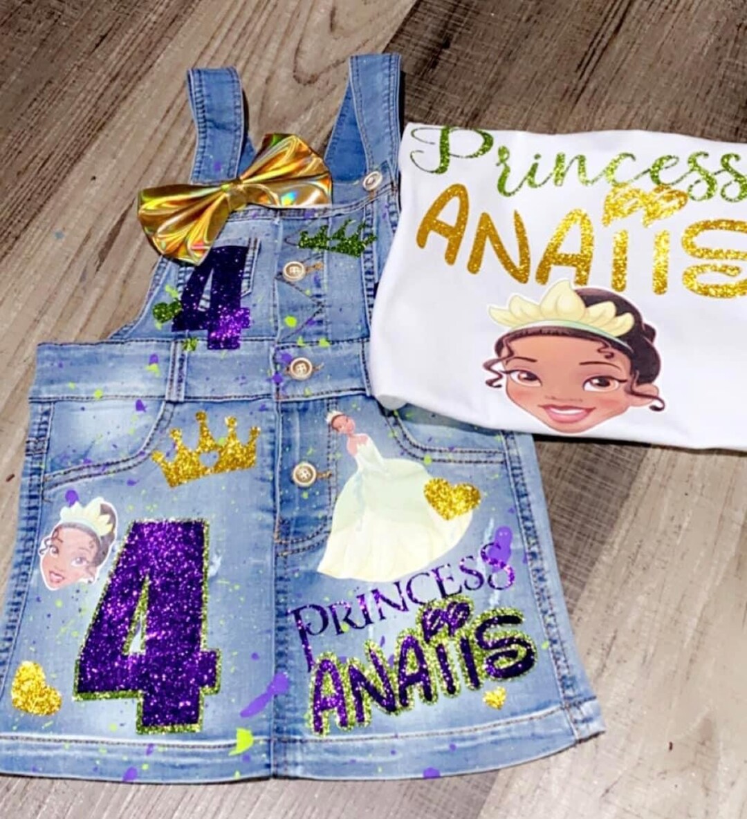 Princess Tiana Set - Etsy