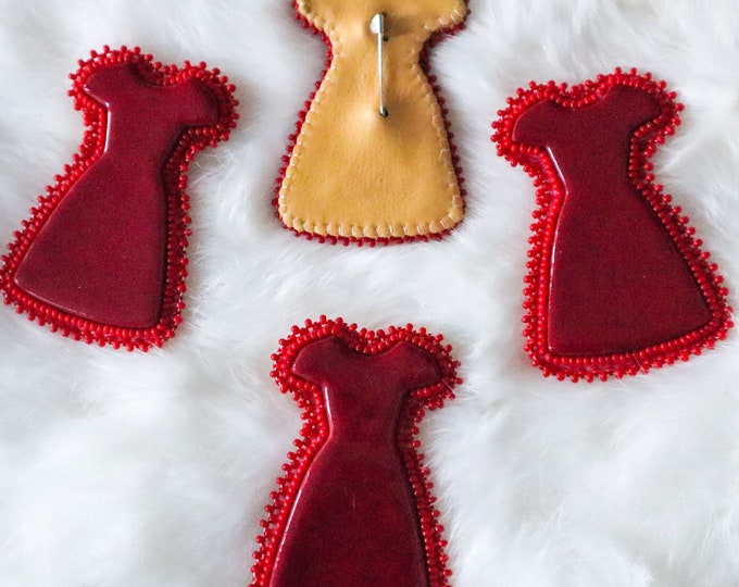 Indigenous Red Dress Pin MMIWG2S, Red Dress Awareness, Red Dress ...