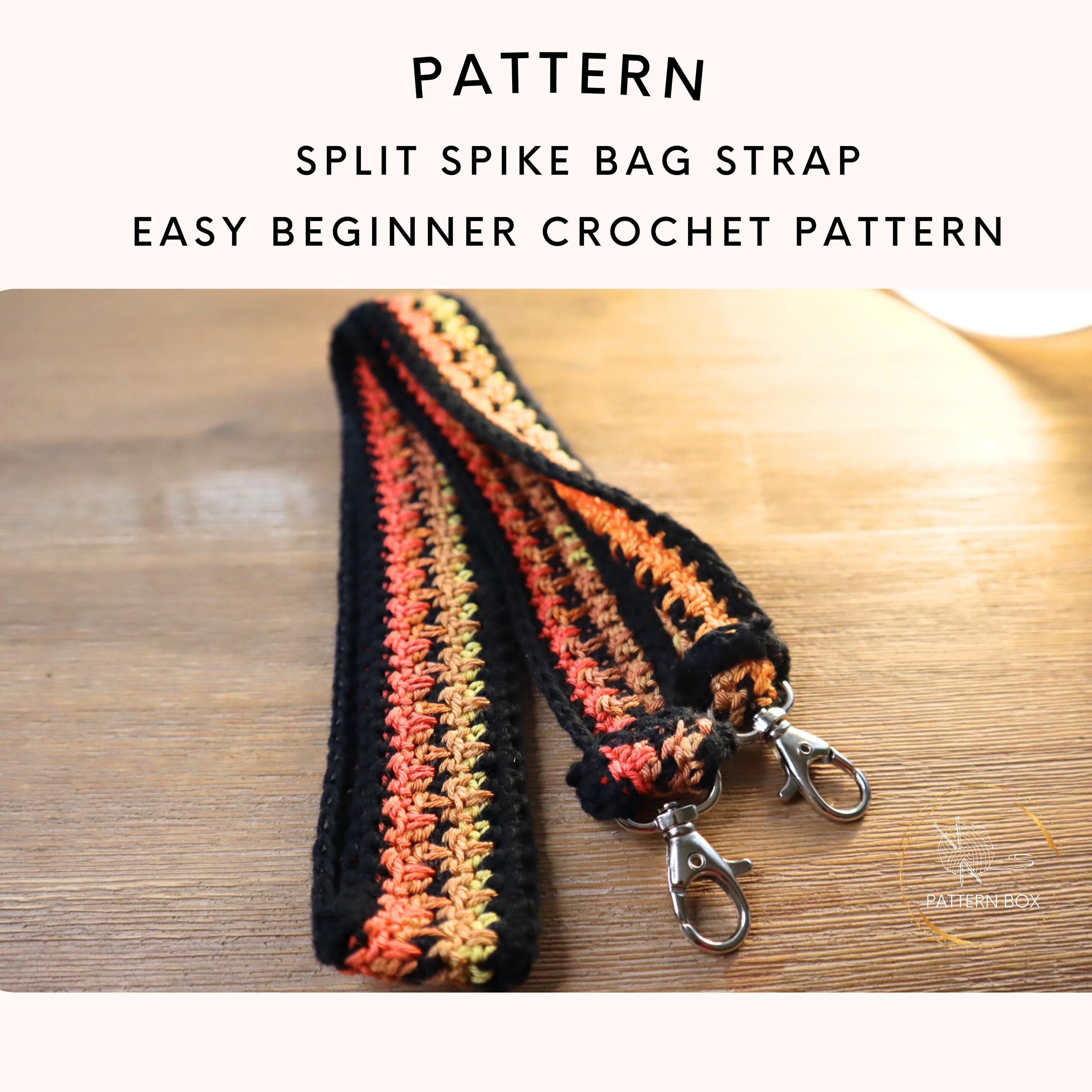 Vibrant Crochet Bag Strap Pattern – Easy Beginner-friendly Design With ...