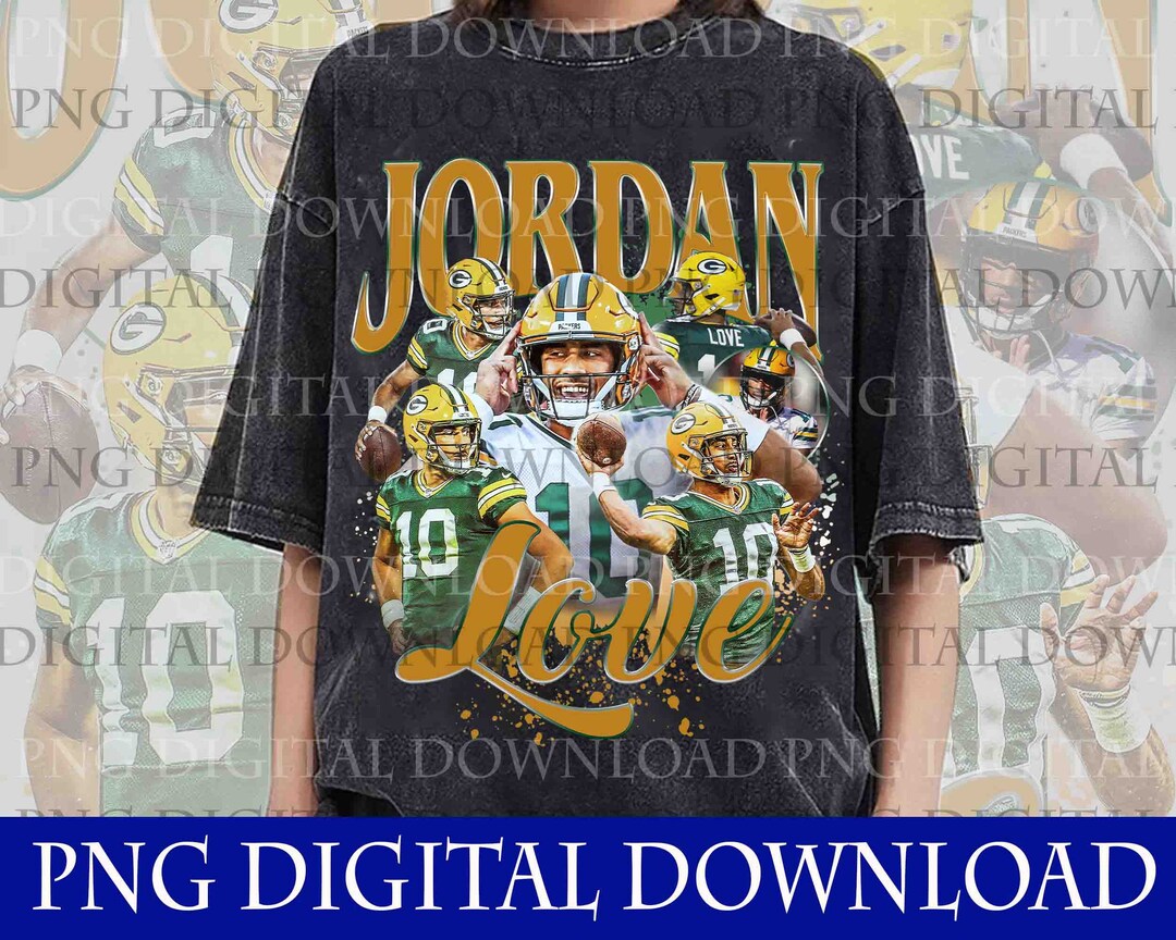 Retro Jordan Love Bootleg PNG, Jordan Love Football Bootleg, Classic ...