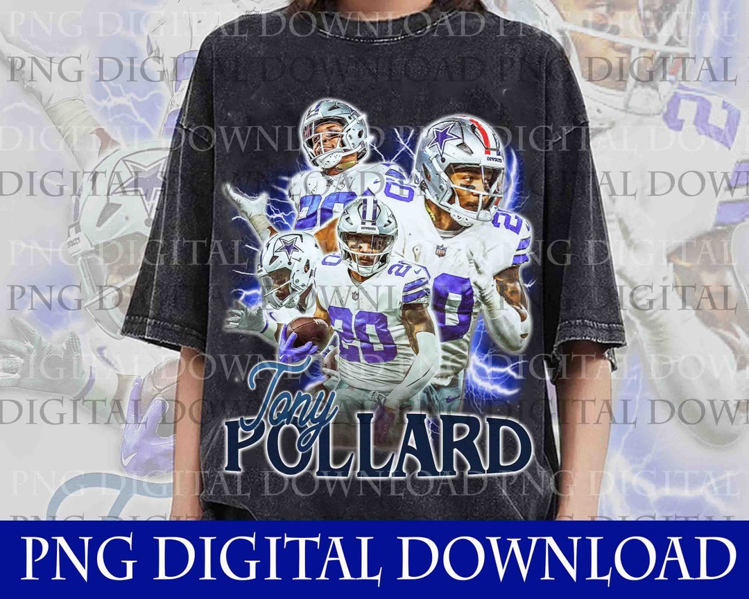 Retro Tony Pollard Bootleg PNG, Tony Pollard Football Bootleg, Classic ...