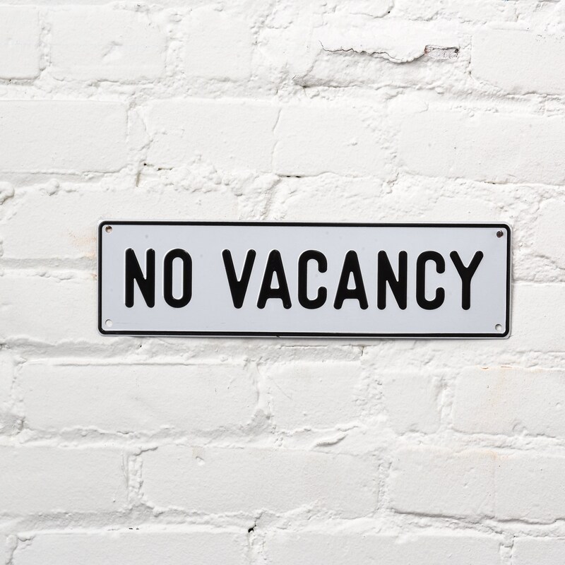 No Vacancy Sign - Etsy