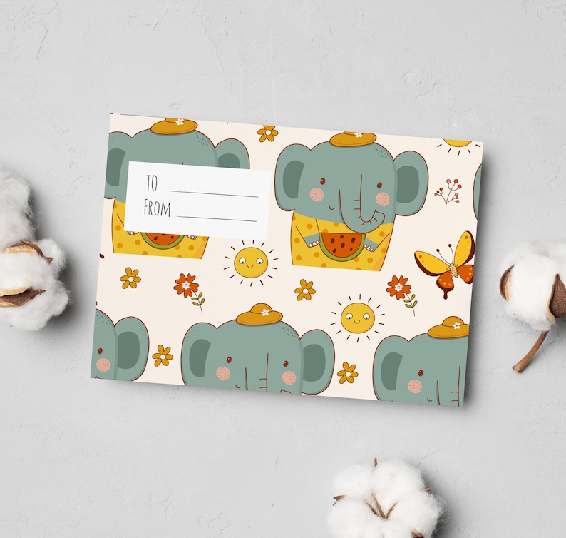 Printable Cartoon Envelopes Templates. DIY Envelopes Instant - Etsy