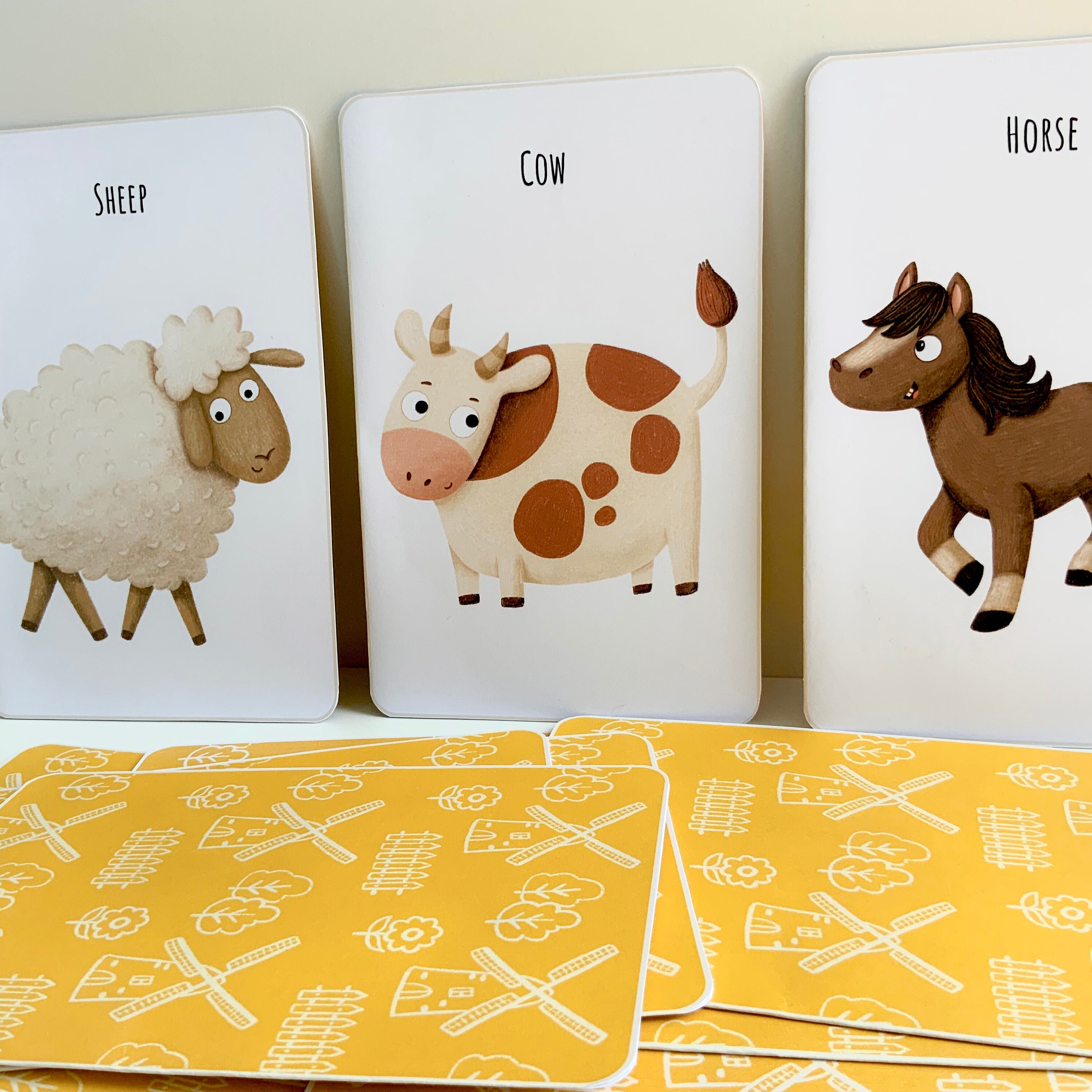Flashcards for Kids. My First Words. Farm Animals. Activities for Kids ...