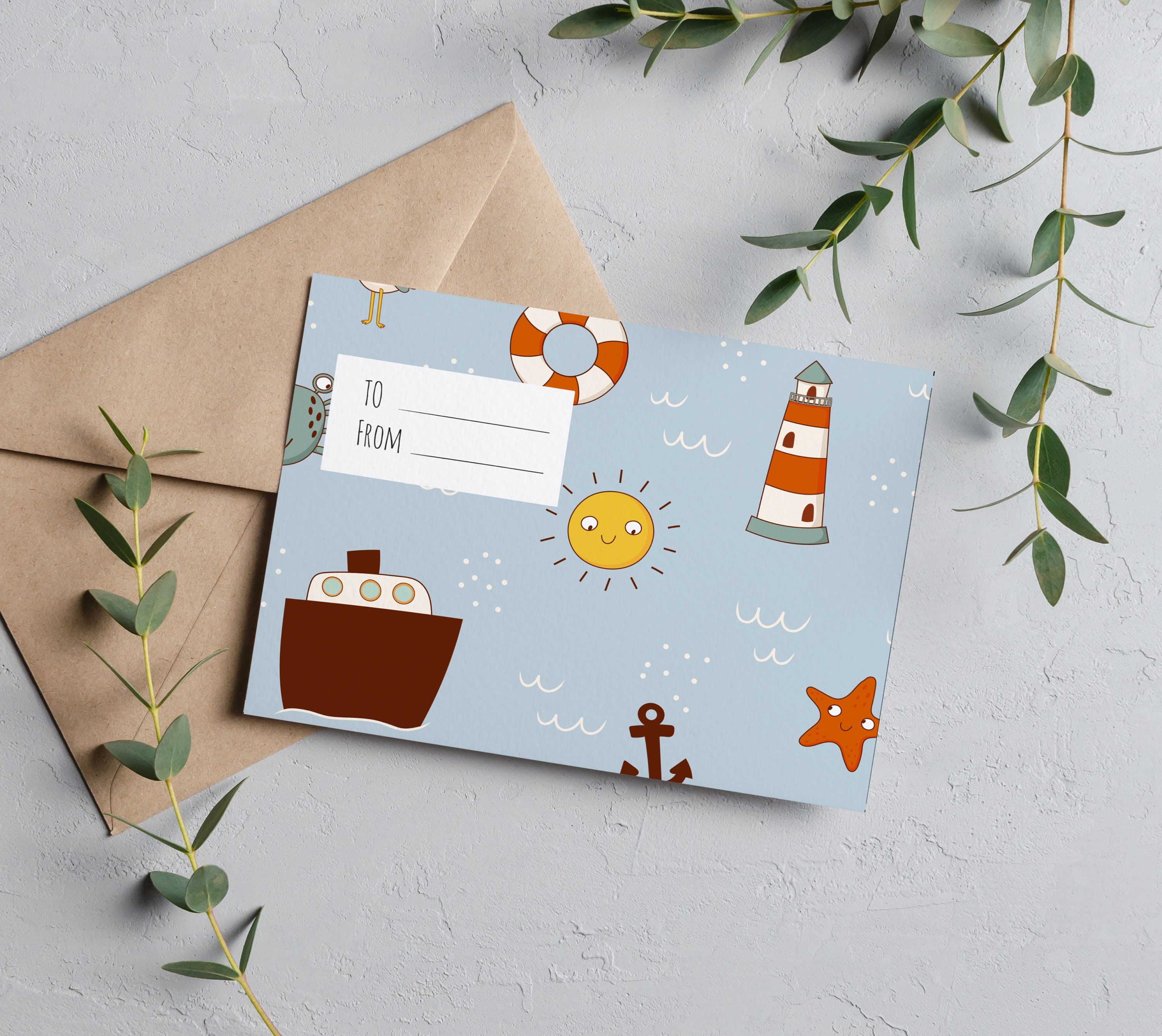 Printable Cartoon Envelopes Templates. DIY Envelopes Instant Download ...