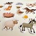 Printable Farm Animals Stickers Set. Doodle Cute - Etsy