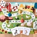 Board Game for Kids. Farm Animals. Who is Faster? First Board Game for ...