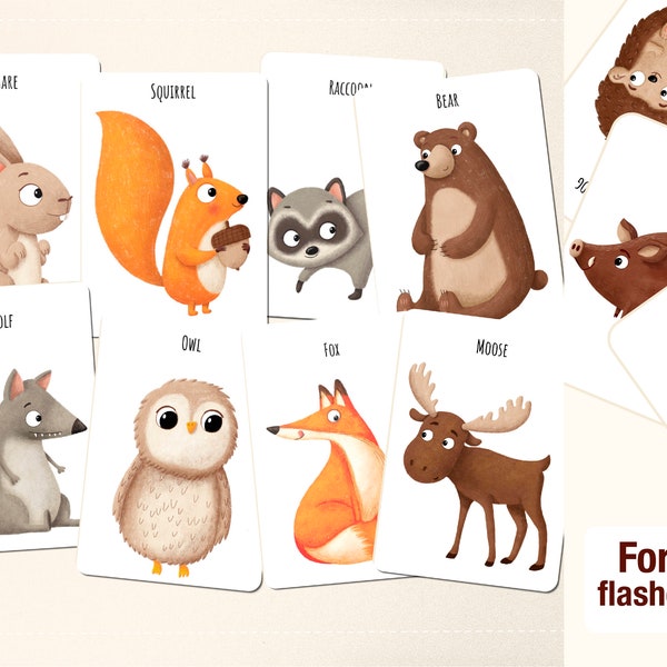 Forest Animals - Etsy