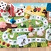 Board Game for Kids. Farm Animals. Who is Faster? First Board Game for ...