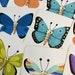 Butterfly Memory Cards for Kids. Montessori Educational Game for ...