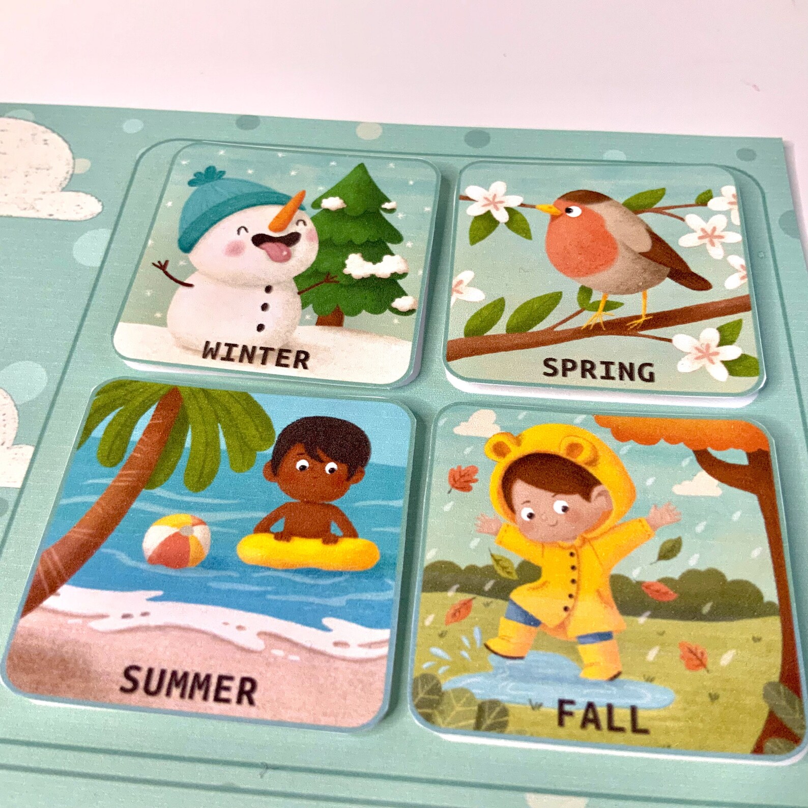 Wall Calendar for Kids. Montessori Materials. Busy Book Printable ...