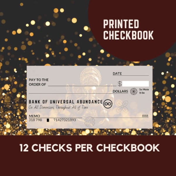 Law of Attraction Check - Etsy