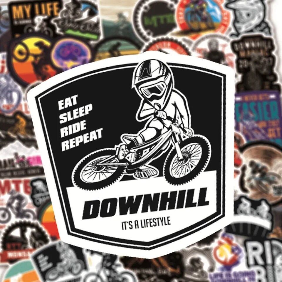 BMX Mixed Sticker Packs~ Biking Vinyls ~ Bike Decals ~ Bike Stickers ...