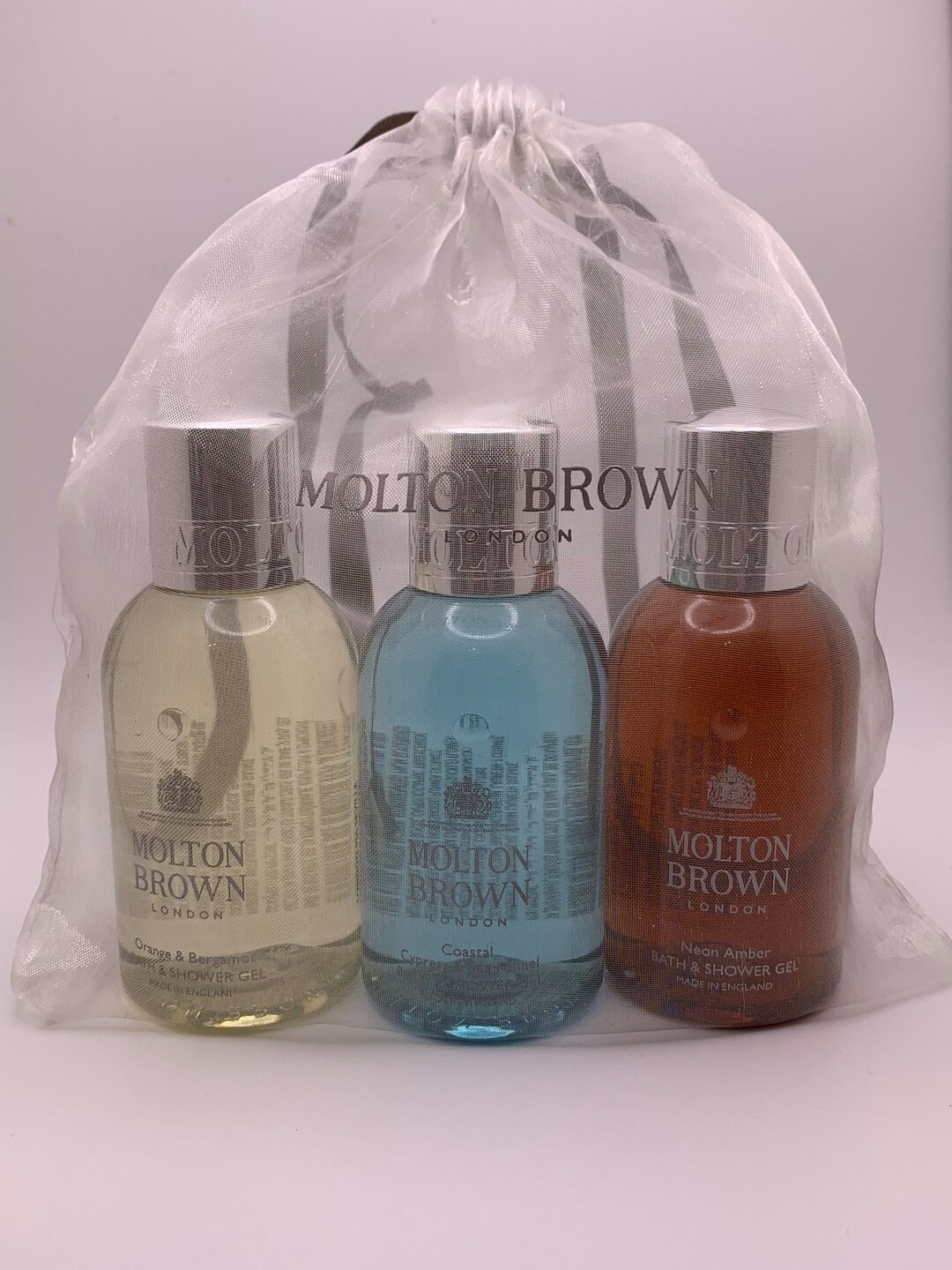 Molton Brown Men's Shower Gel Gift Set 3 X 100ml Bottles - Etsy UK