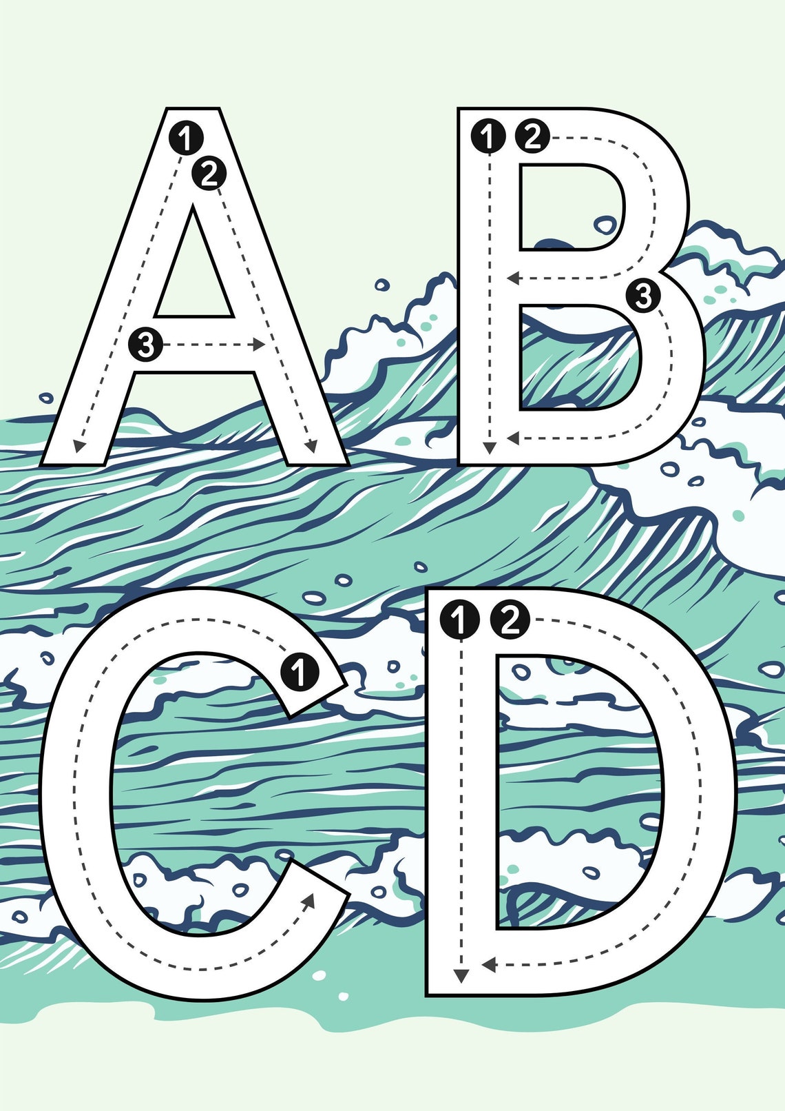 Printable Ocean Classroom Kit for Elementary or Preschool With Number ...