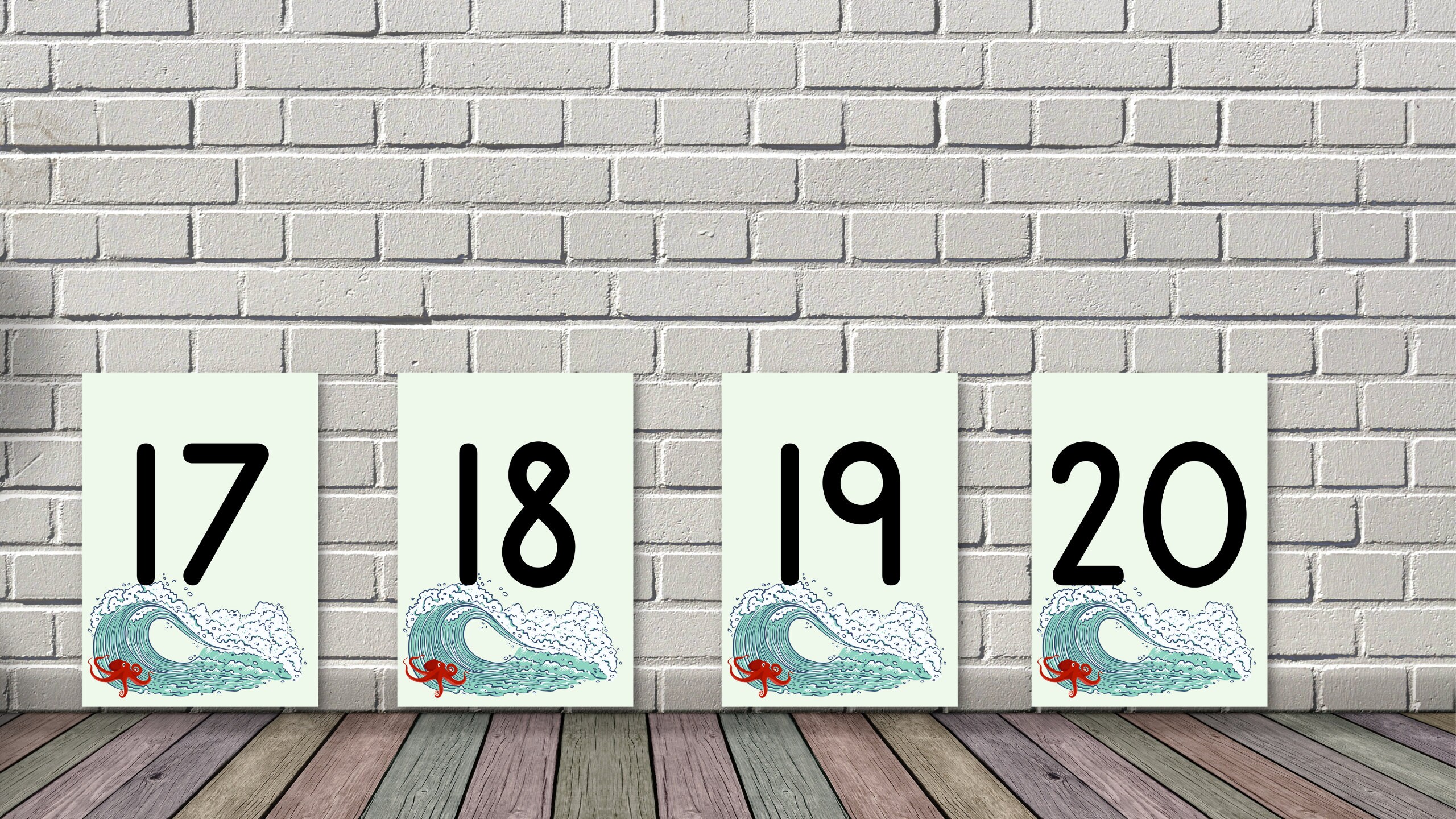 Printable Ocean Classroom Kit for Elementary or Preschool With Number ...