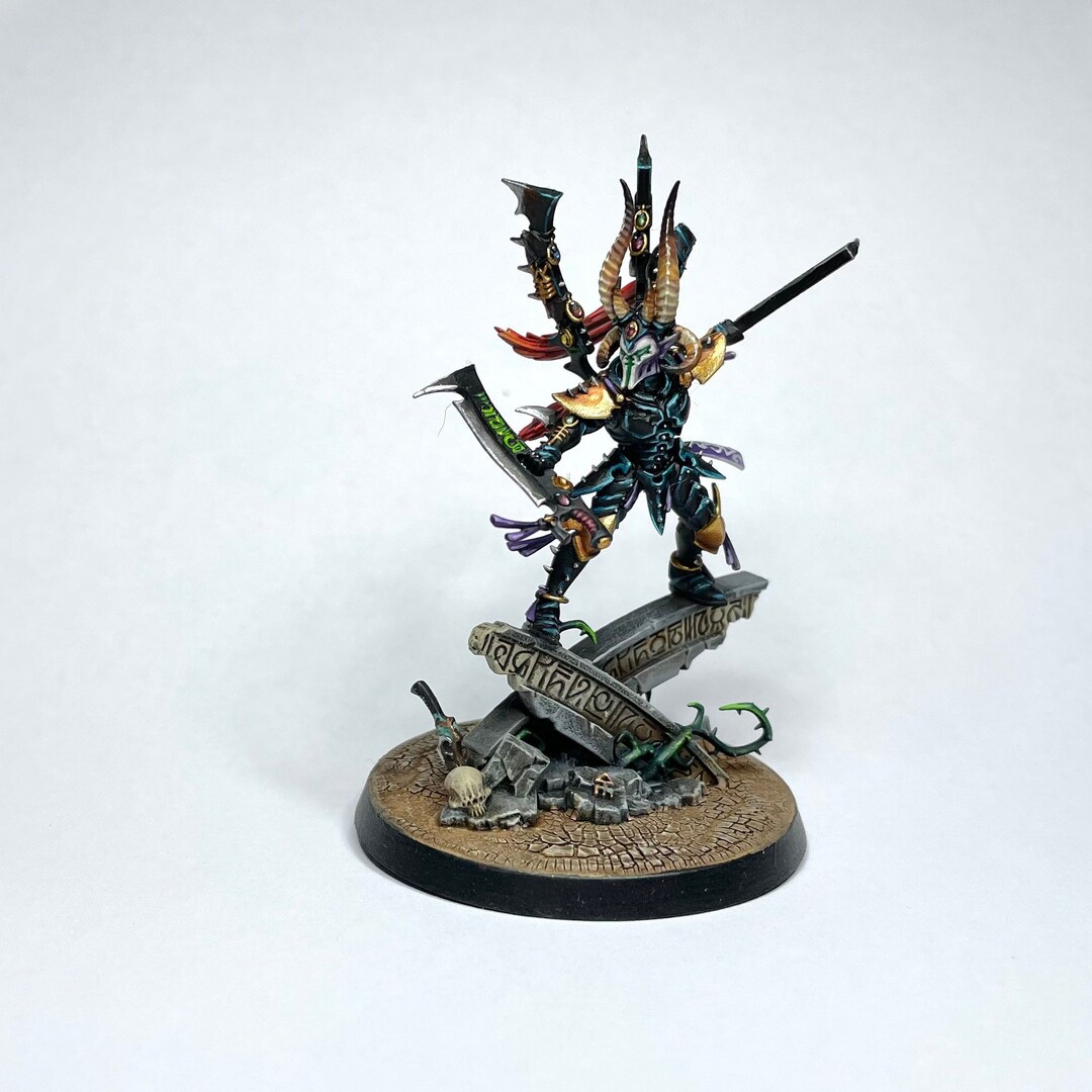 Drukhari Drazhar Warhammer 40k Hand Painted Warhammer - Etsy