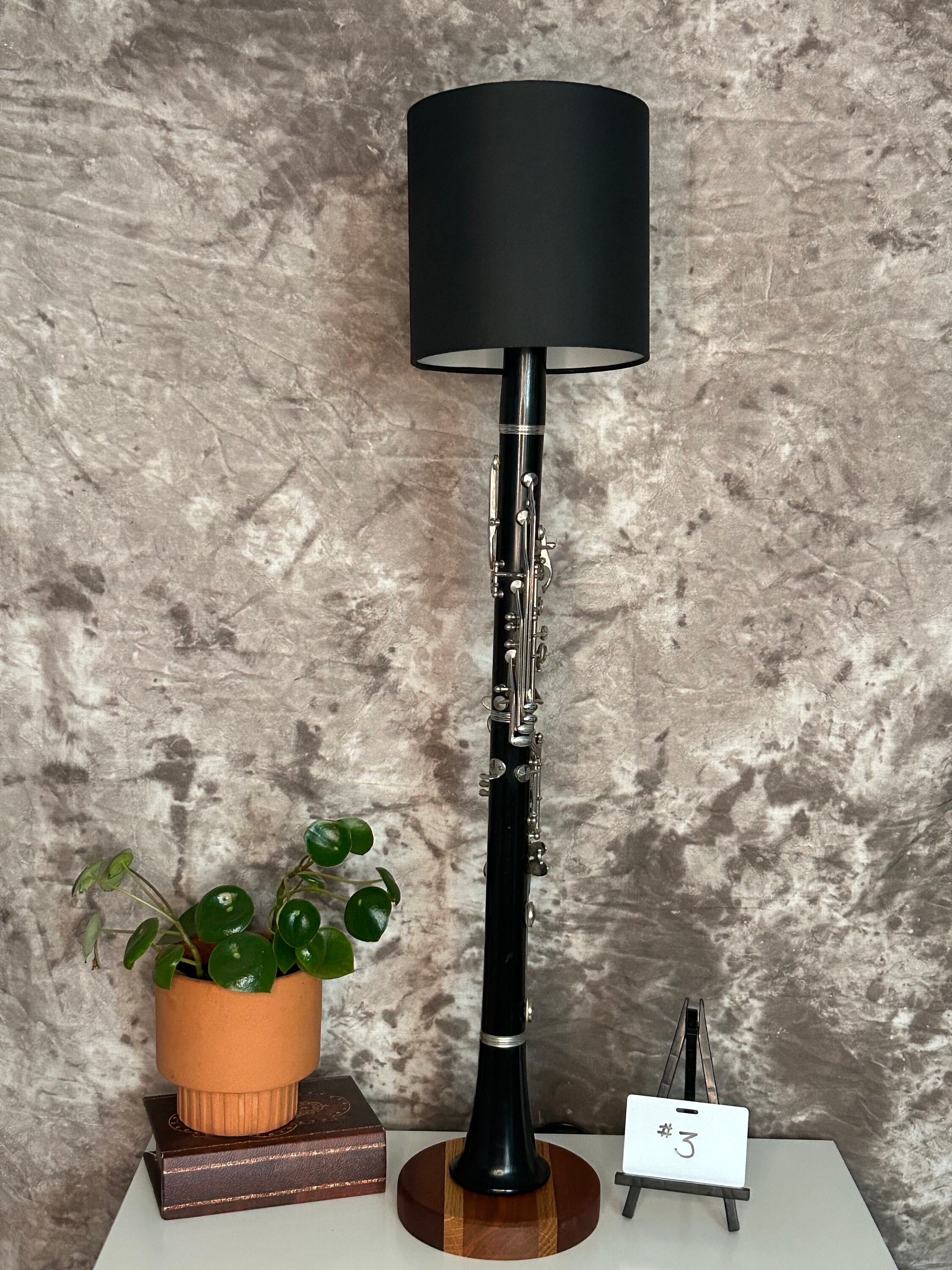 Upcycled Clarinet Lamp - Etsy
