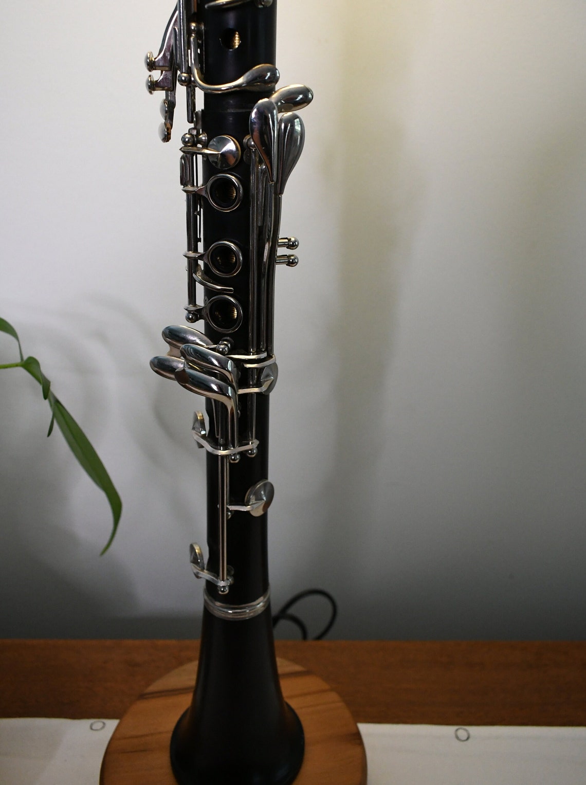 Upcycled Clarinet Lamp - Etsy
