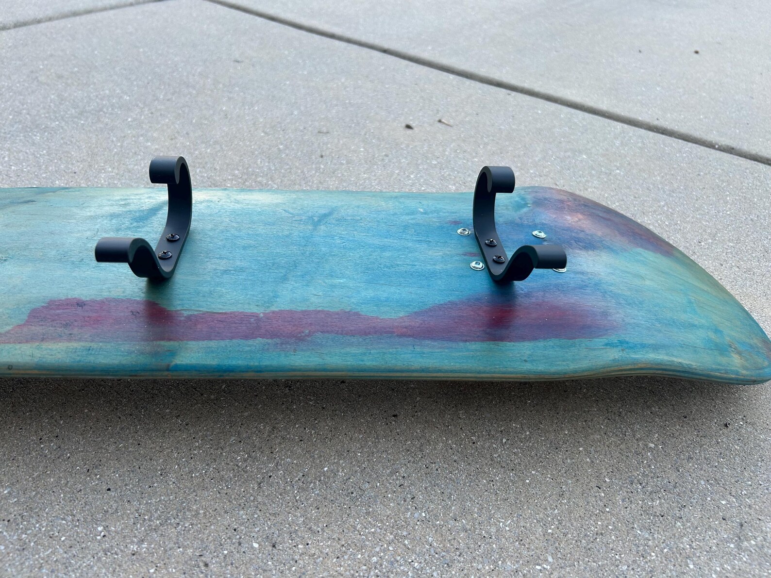 Upcycled Skateboard Coat Rack - Etsy