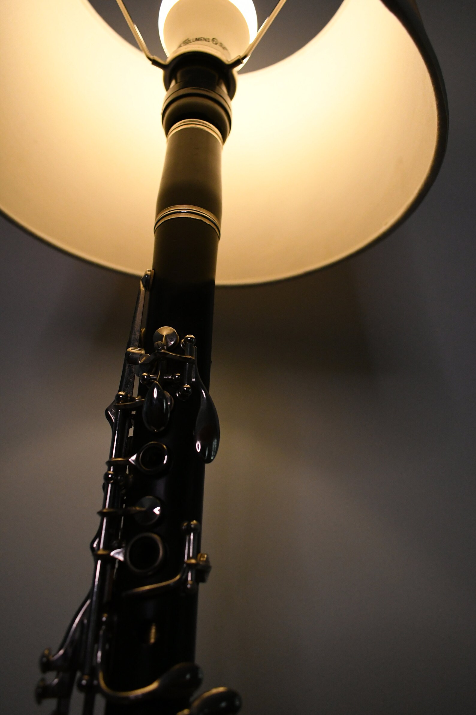 Upcycled Clarinet Lamp - Etsy