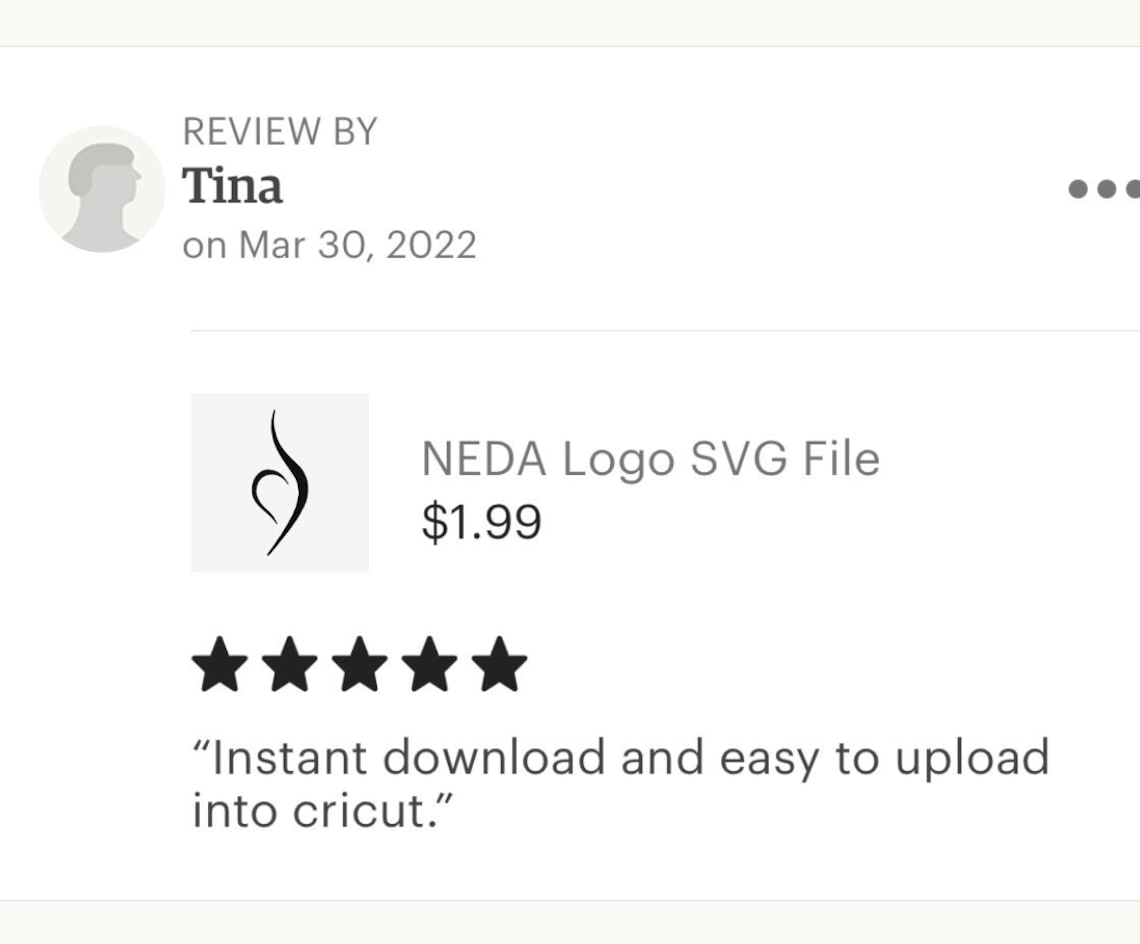 NEDA Logo SVG File - Etsy