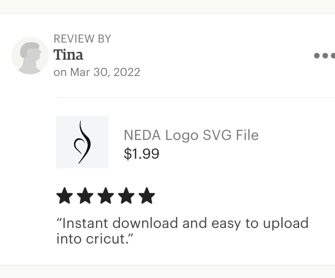 NEDA Logo SVG File - Etsy