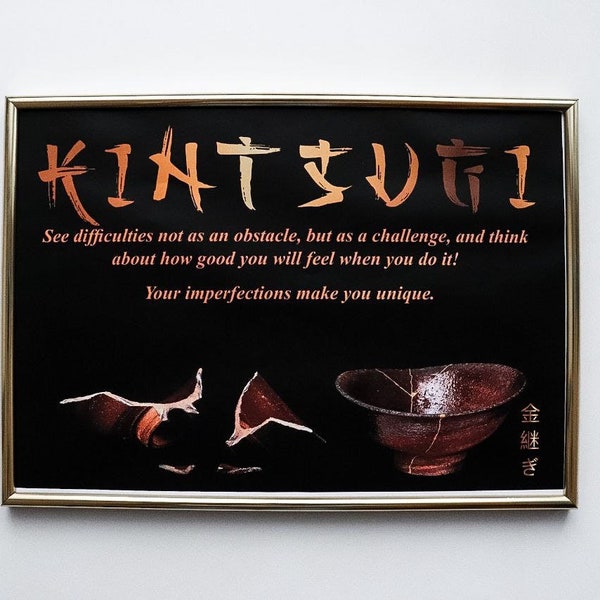 Kintsugi Poster - Etsy