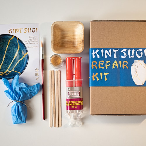 Japanese Kintsugi Kit Gold DIY - Etsy