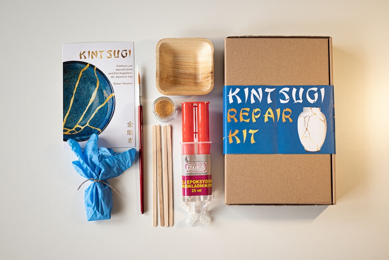 Kintsugi Kit Food Safe Gold - Etsy