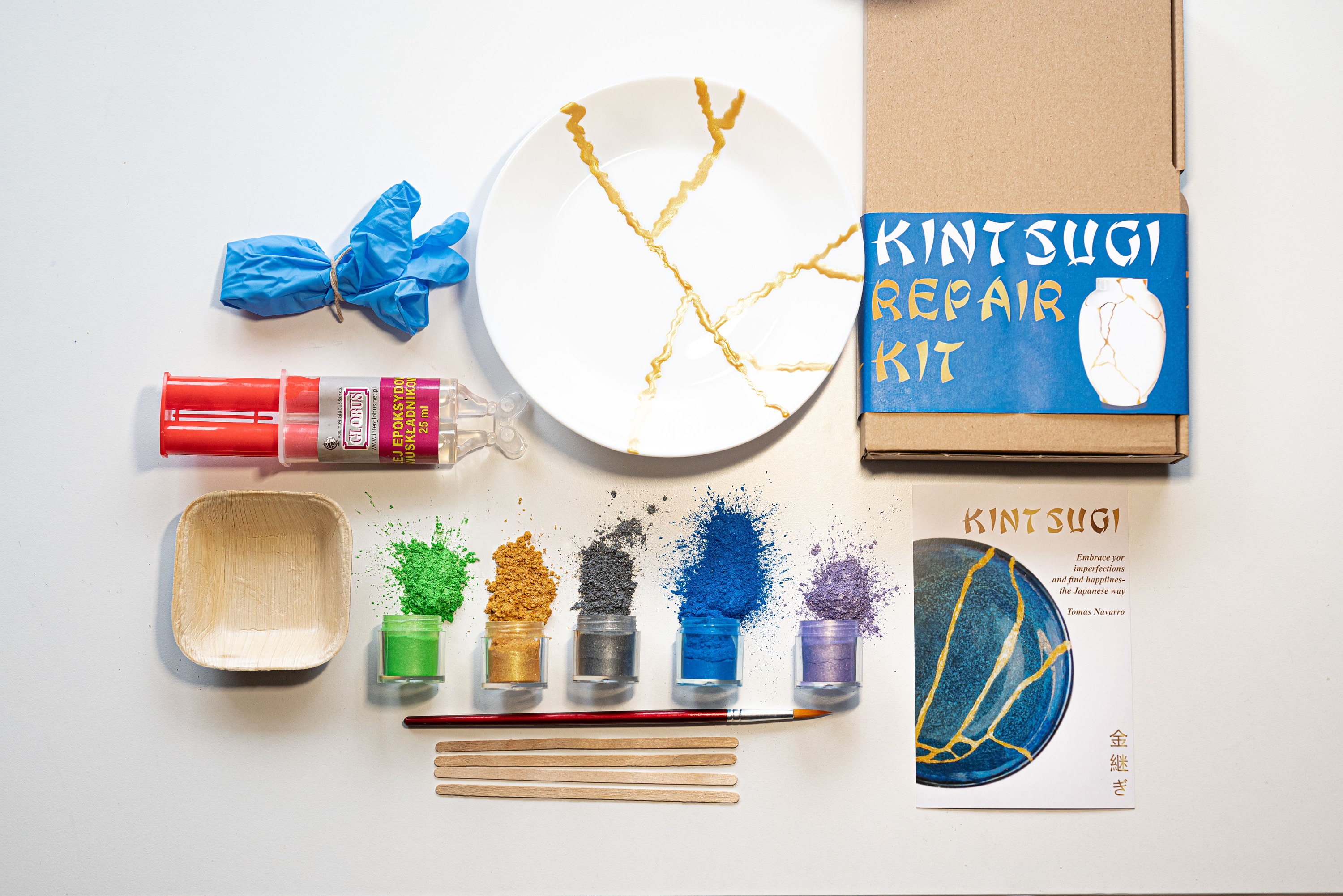 Japanese Kintsugi Kit Gold DIY - Etsy Australia