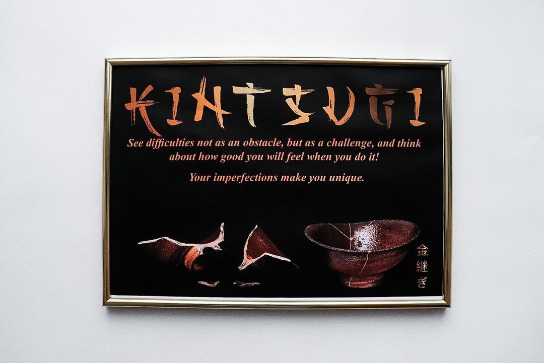 Kintsugi Poster - Etsy
