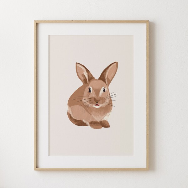 Bunny Wall Art - Etsy