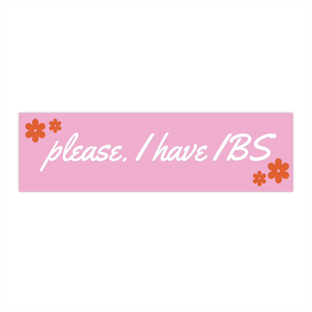 IBS Bumper Sticker - Etsy