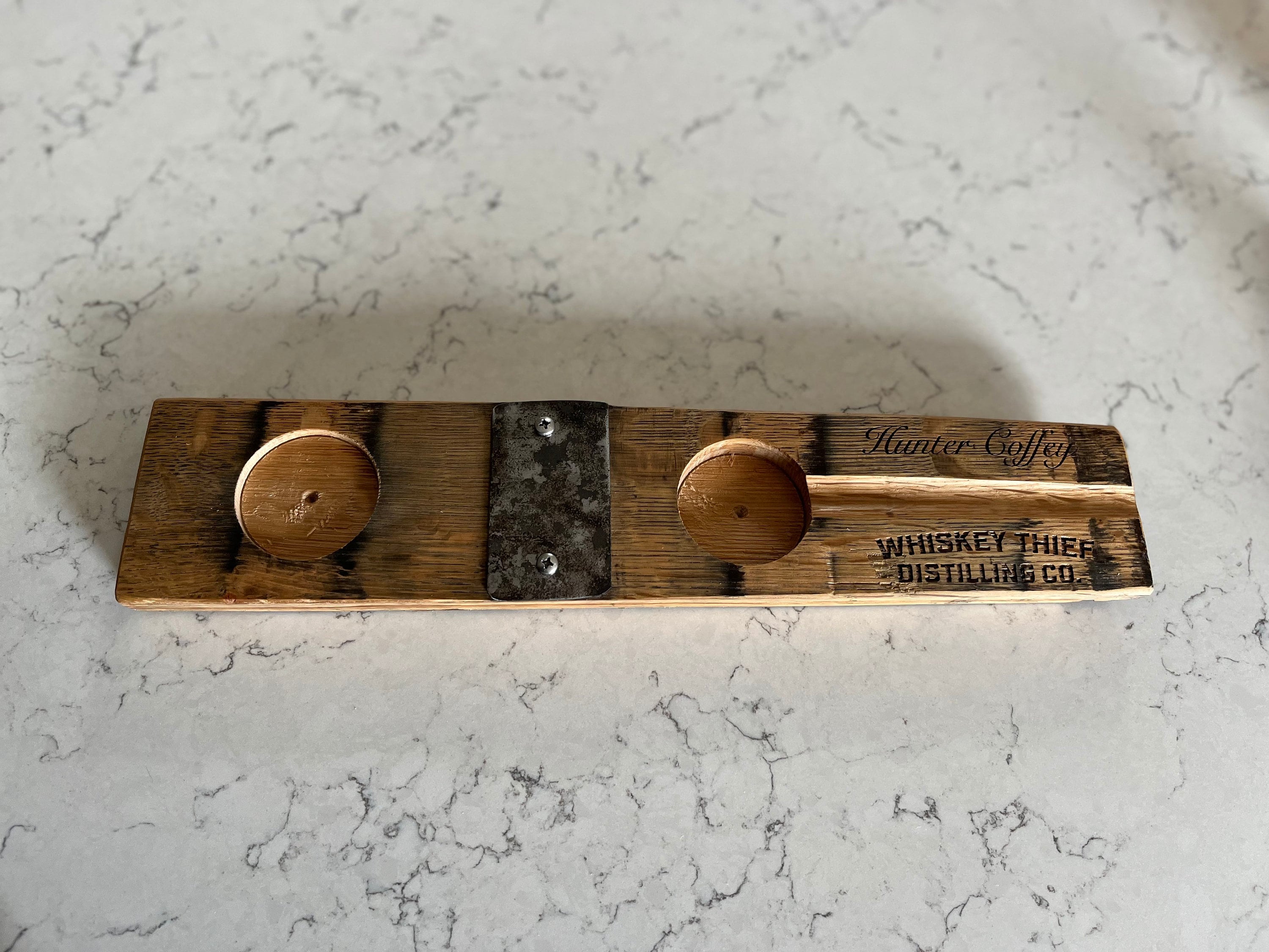 Bourbon Barrel STAVE, CIGAR HOLDER, Glencairn Glass Holder, Wedding ...