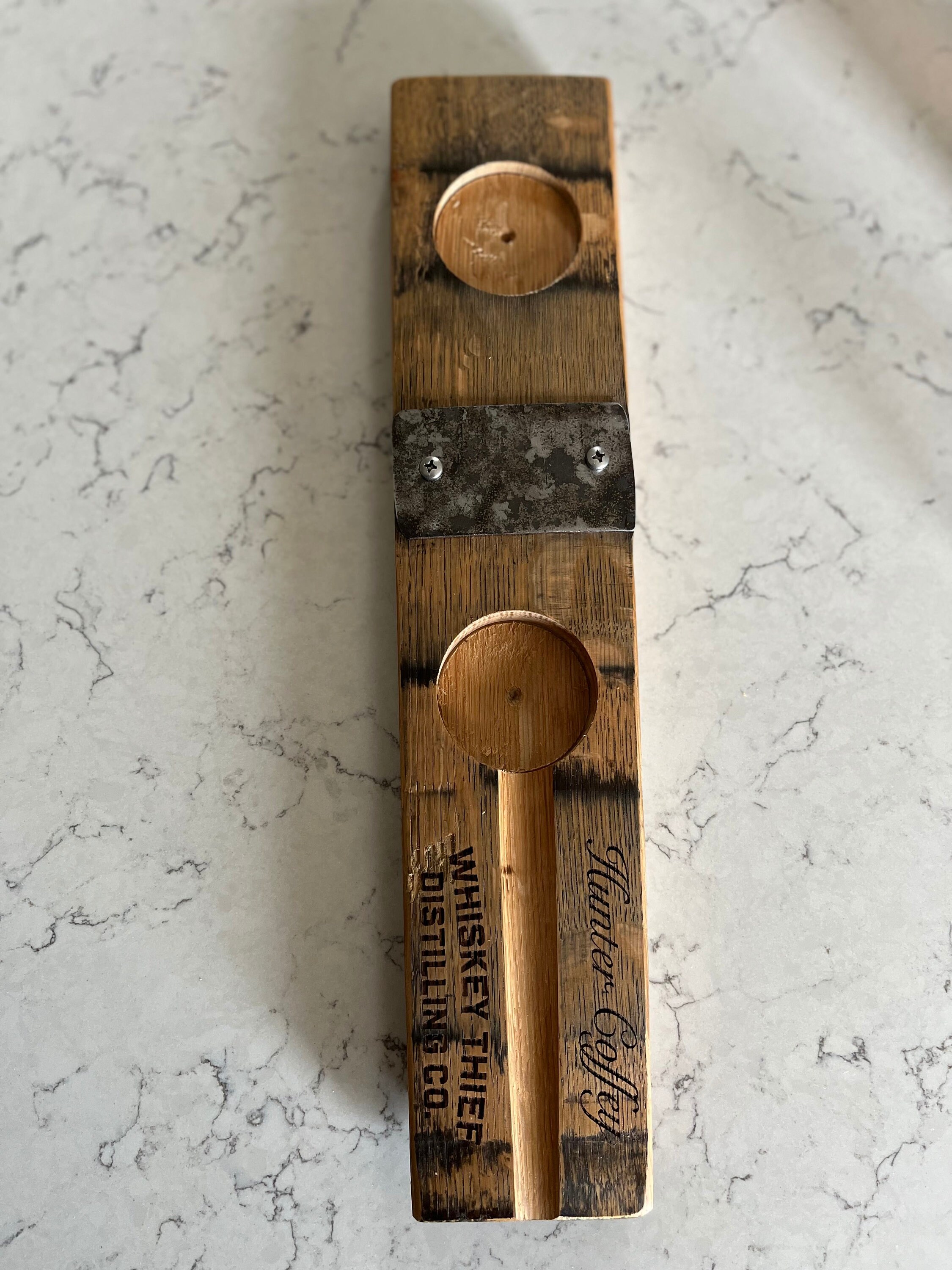 Bourbon Barrel Stave Cigar Glencairn Glass Holder - Etsy