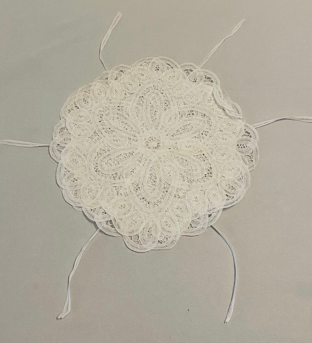 Vintage Belgian Lace and Linen Bread Cloth. - Etsy