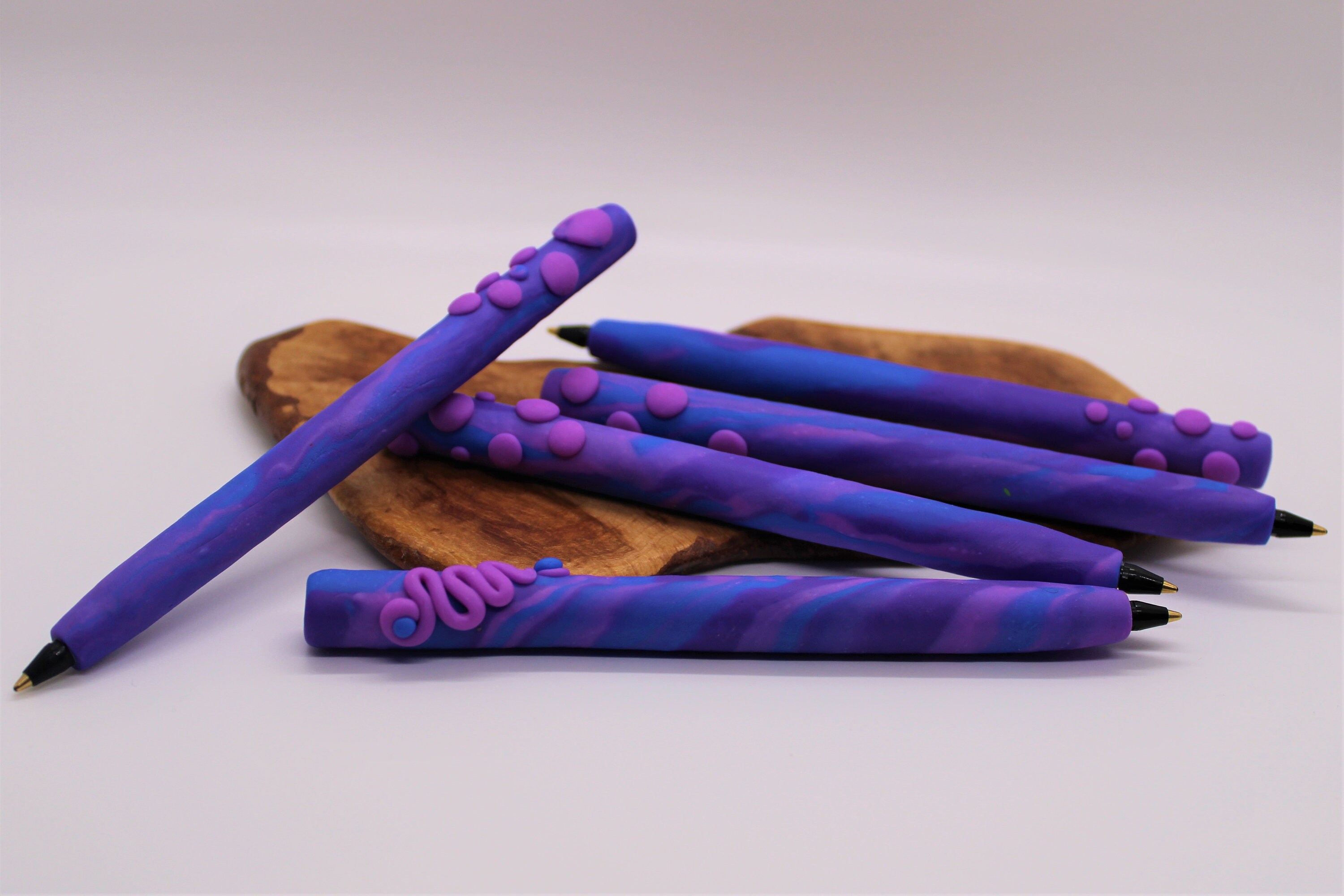 Handmade Polymer Clay Pens - Etsy